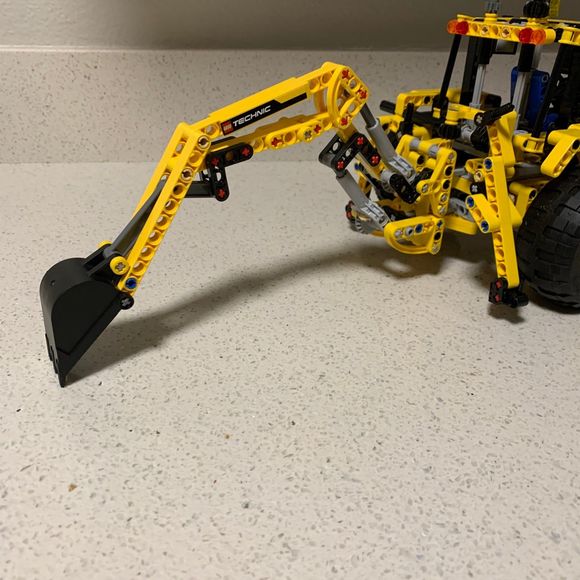 Lego | Toys | Lego Technic Backhoe Loader Set 869 Complete With Box And ...